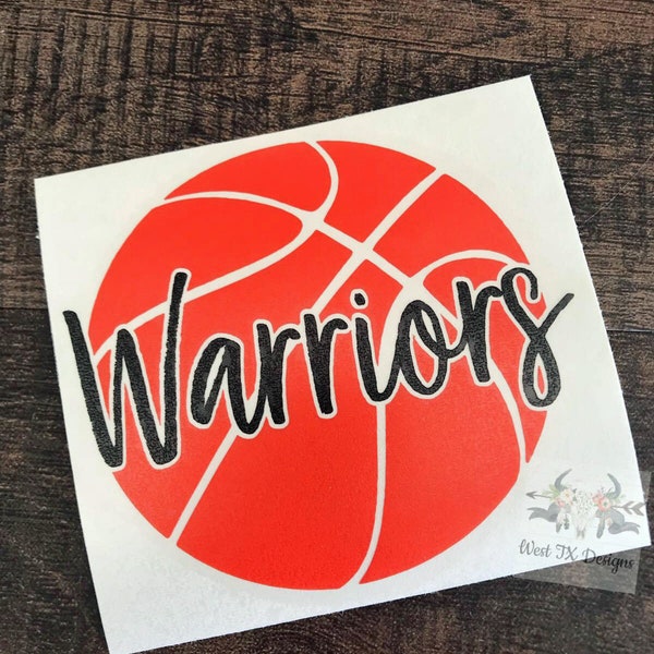 Basketball Decal - Etsy
