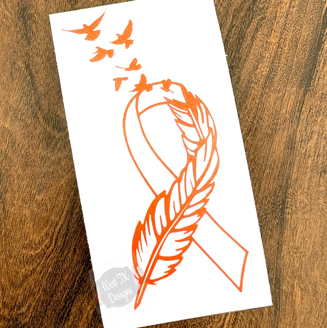Cancer Ribbon Leukemia Cancer Multiple Sclerosis Kidney Cancer Feather ...