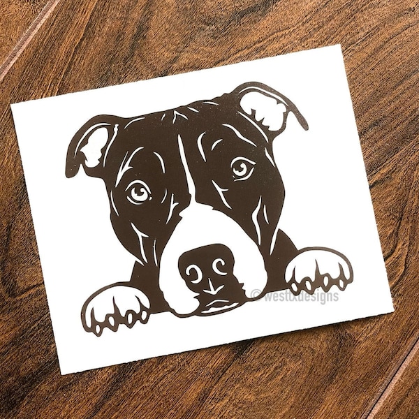 Pit Bull Decal - Etsy