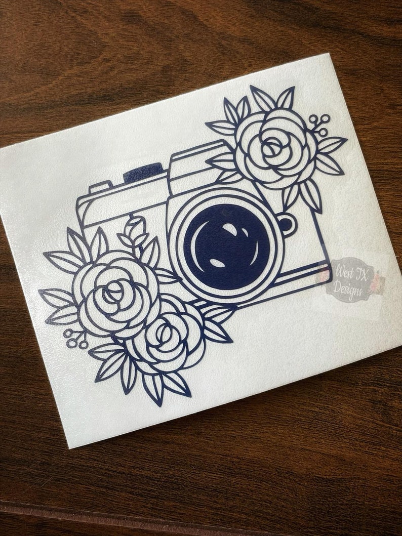 Camera Decal Camera Sticker Photographer Decal - Etsy
