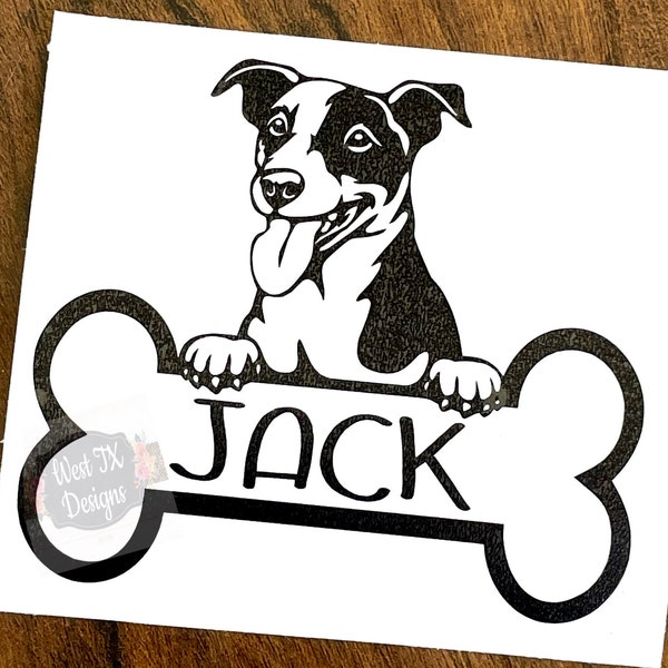 Jack Russell Decal - Etsy