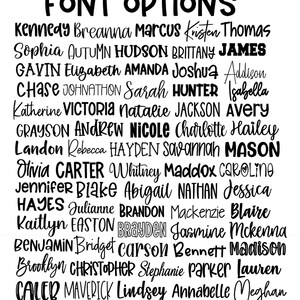 Double Layer Name | Name Decal | Double Layer Decal | Two Color Name ...