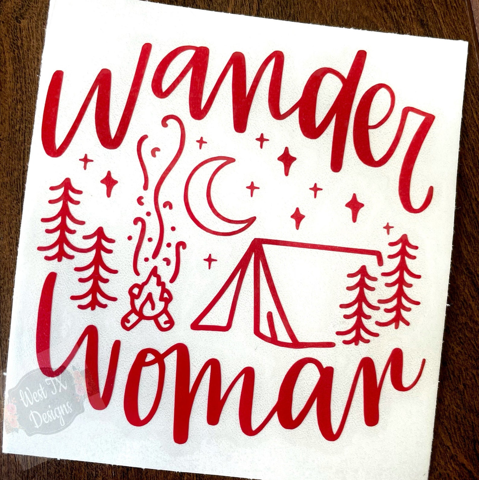 Wander Women Decal | Explore | Camping Decal | Outdoors Decal | Wander ...