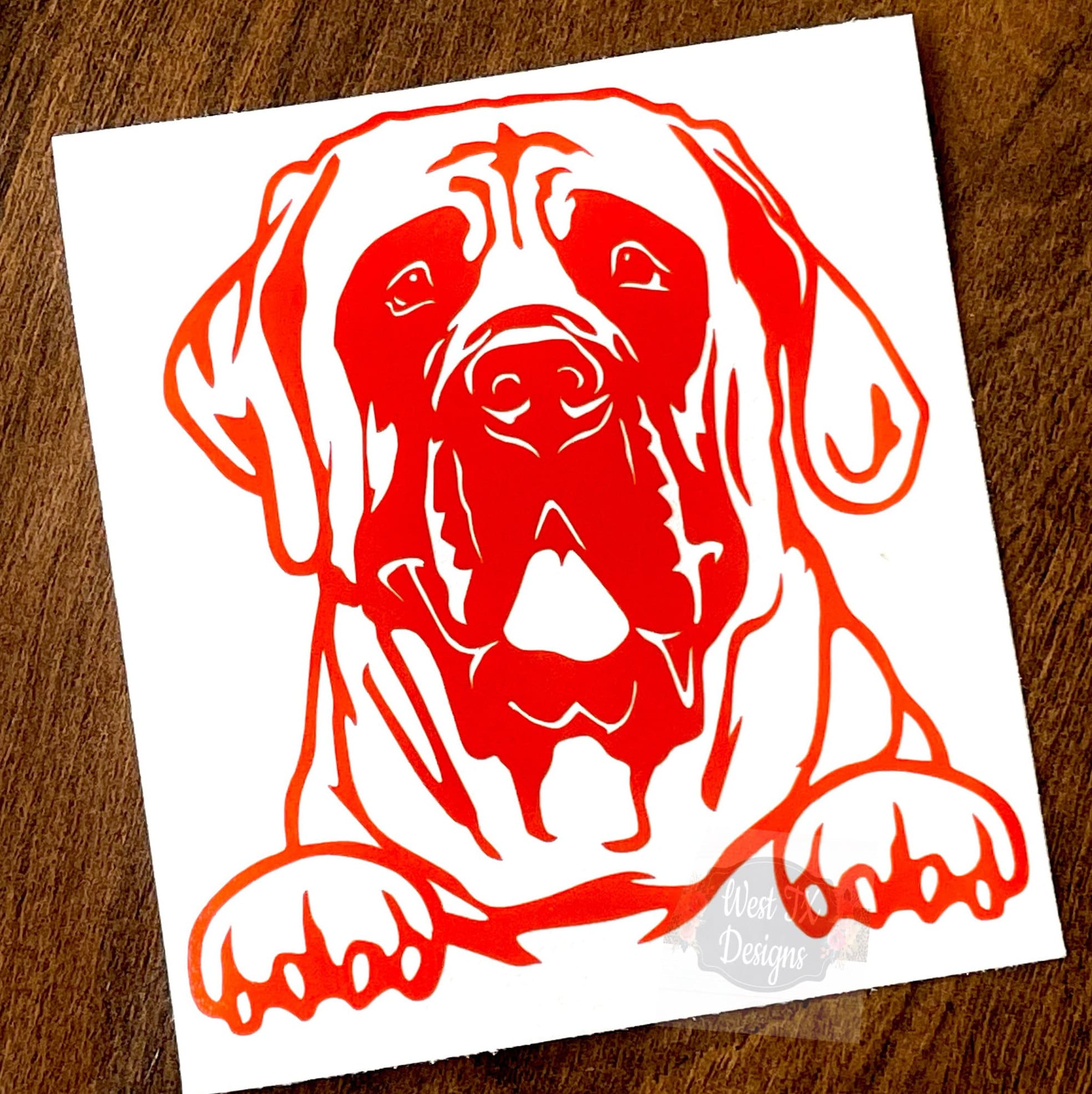 English Mastiff Decal Peeking English Mastiff English | Etsy