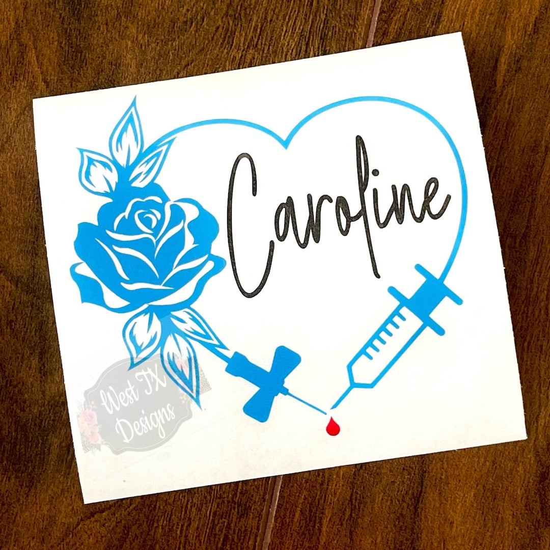 Phlebotomist Decal | Phlebotomy Sticker | Personalized Phlebotomist ...