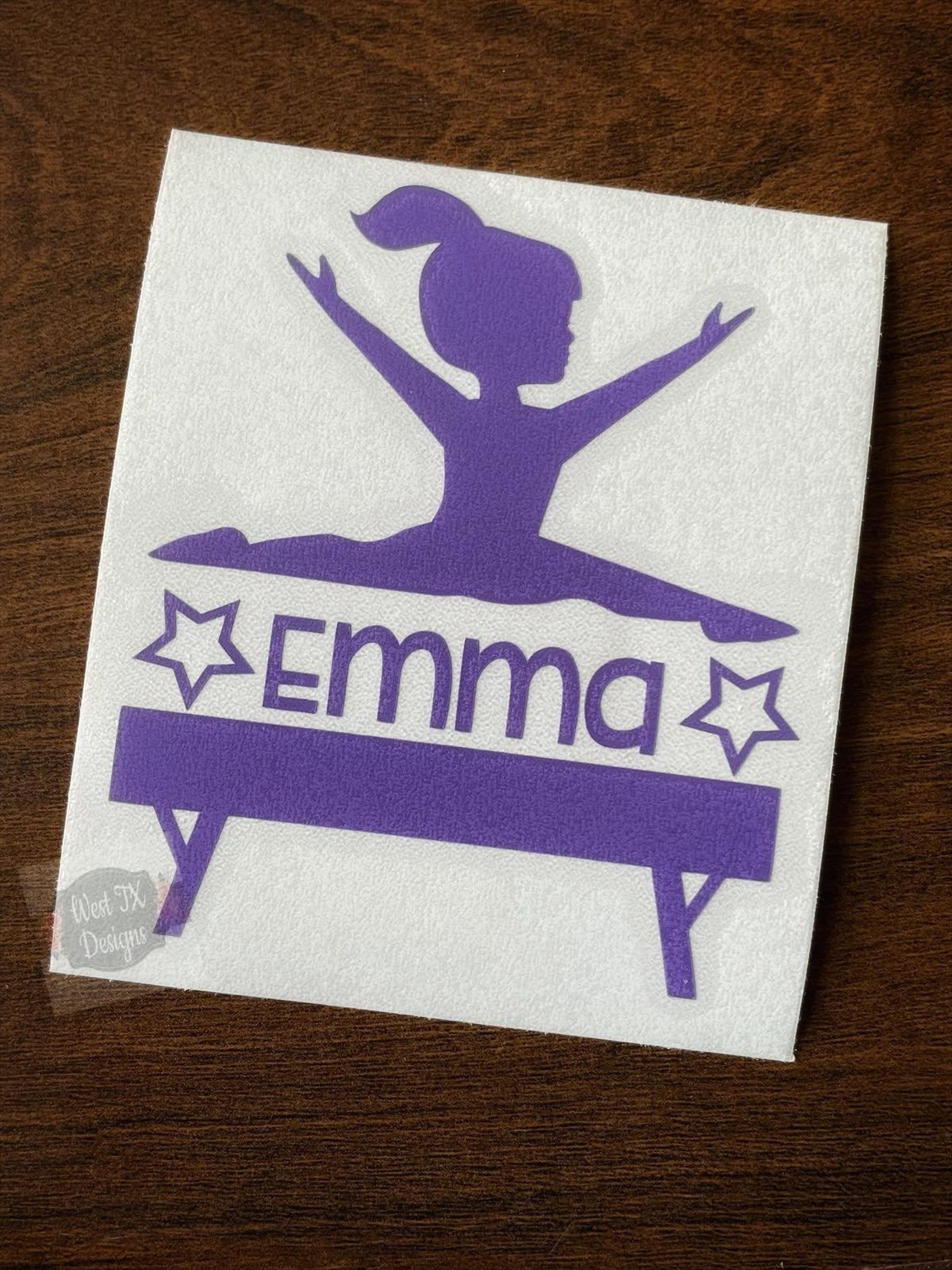 Gymnastics Decal | Gymnasts Decal | Gymnastics Sticker | Personalized ...