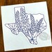 Texas Decal Bluebonnet Decal Texas Flower Decal Flower Sticker State ...