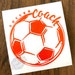 Soccer Coach | Soccer Decal | Coach Decal | Decal for Coach | Sports ...