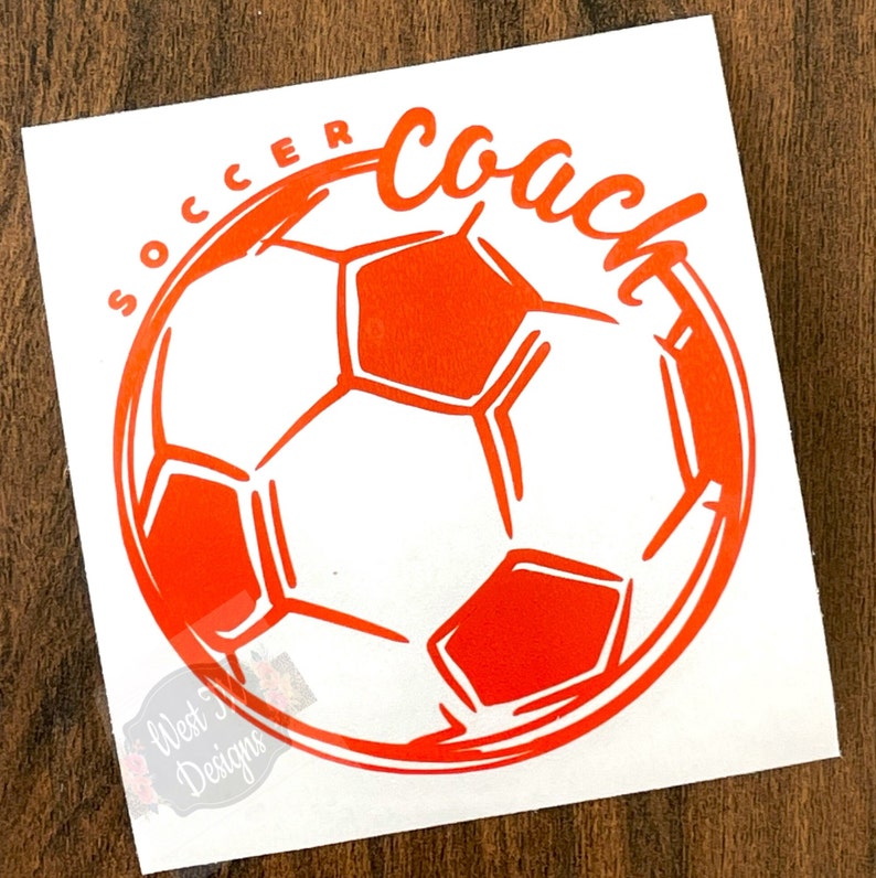 Soccer Coach | Soccer Decal | Coach Decal | Decal for Coach | Sports ...