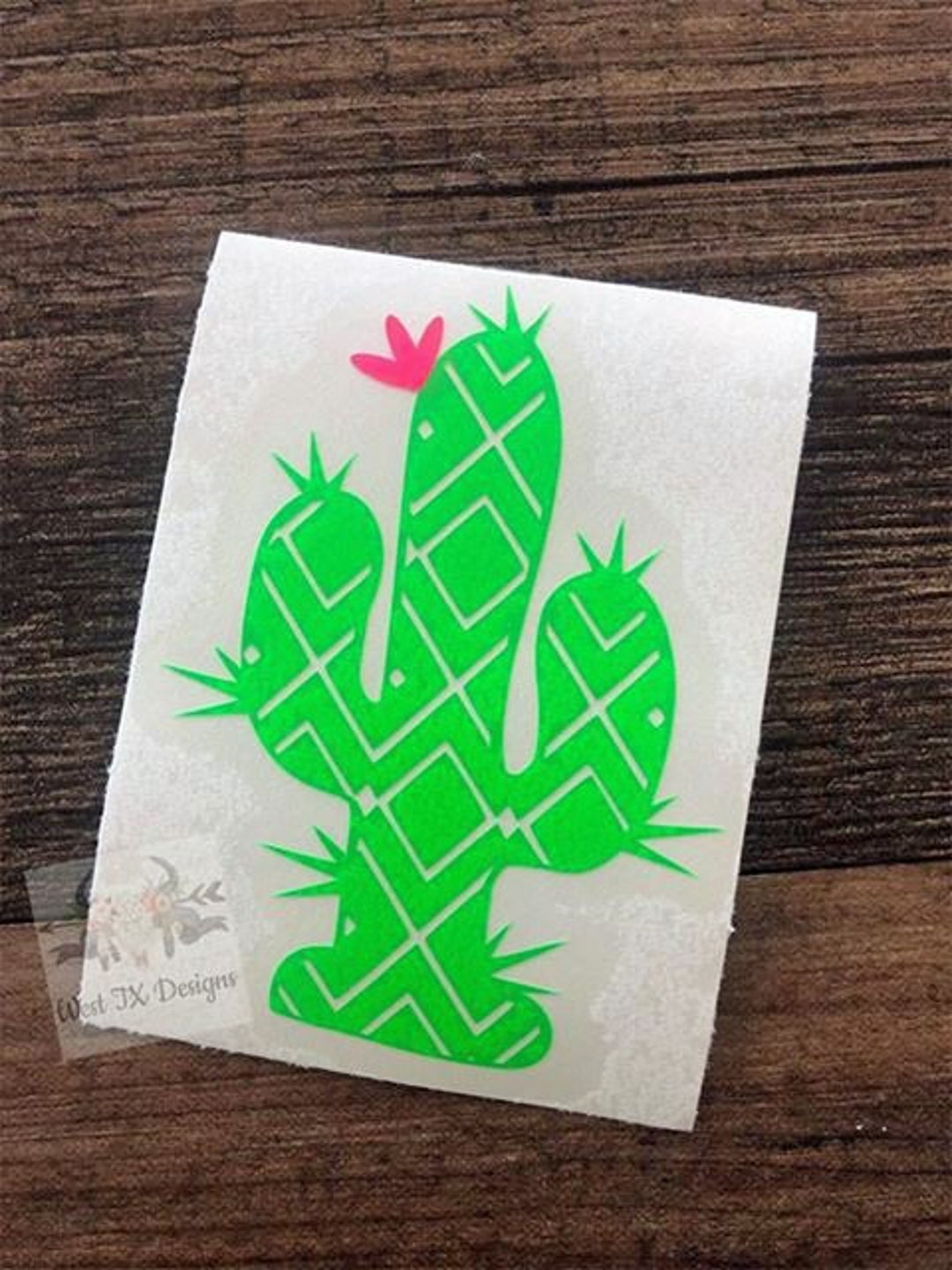 Cactus Decal | Cactus Sticker | Aztec Cactus | Aztec Decal | Car Window ...