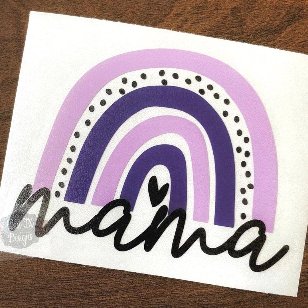 Mama Decal | Mama Sticker | Rainbow Decal | Rainbow Sticker | Decal for ...