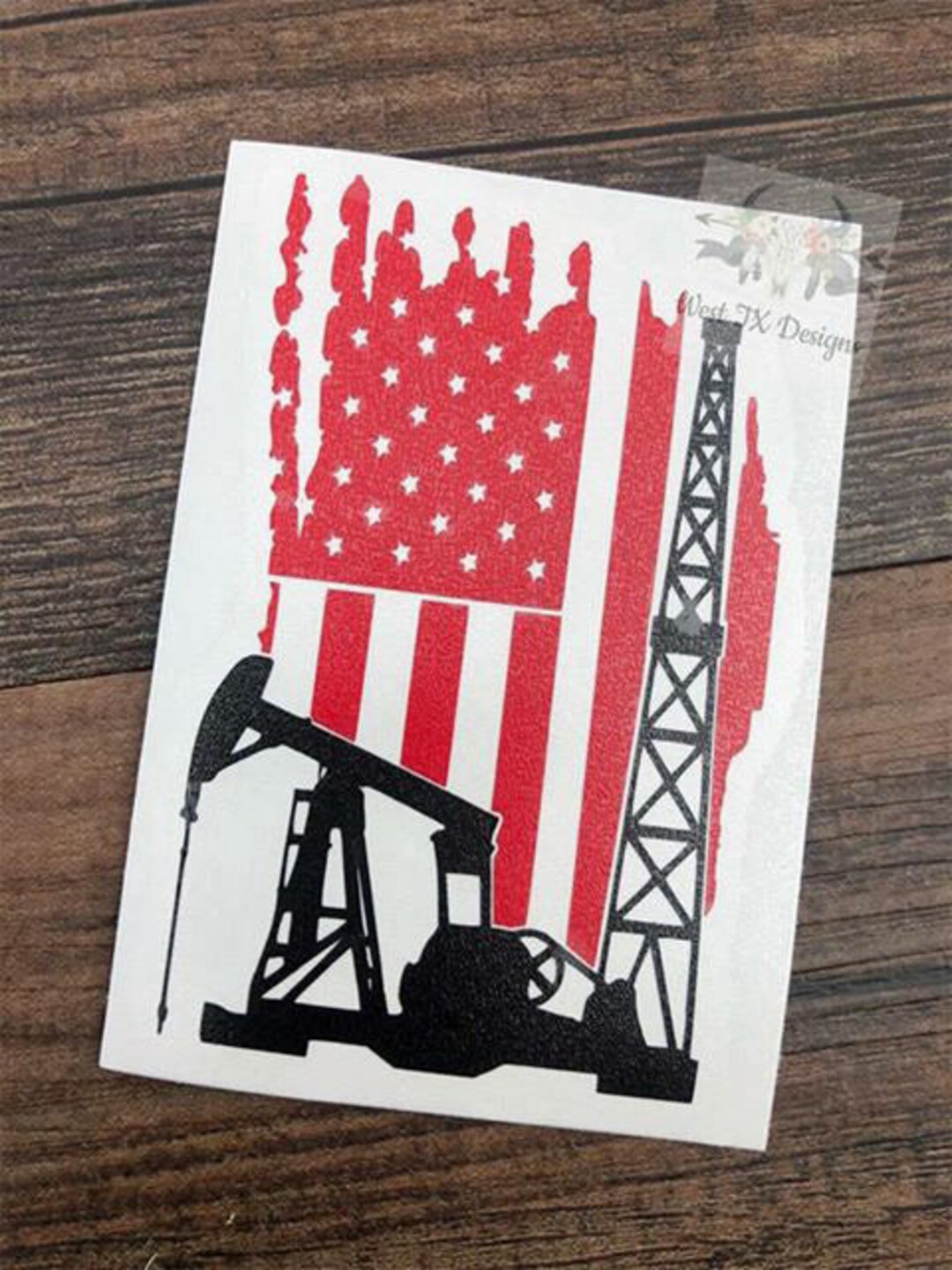 Oilfield Decal | Pump Jack Decal | Oil Well Decal | Rig Decal ...
