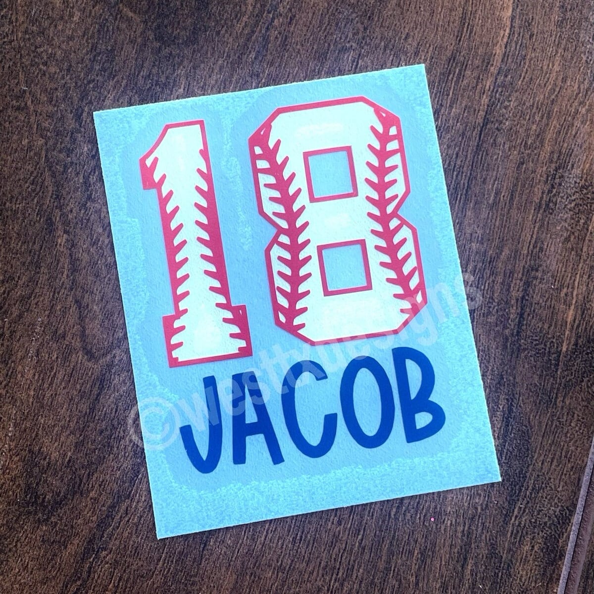 Baseball Decal | Baseball Sticker | Personalized Baseball | Sports ...