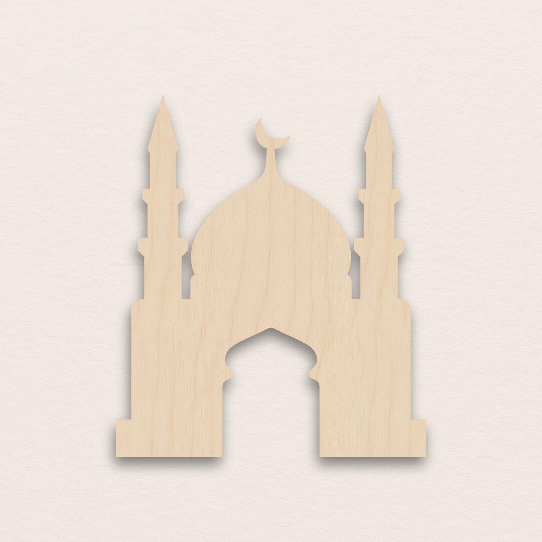 Mosque – Birch Plywood Wooden Blank (3mm) - Etsy