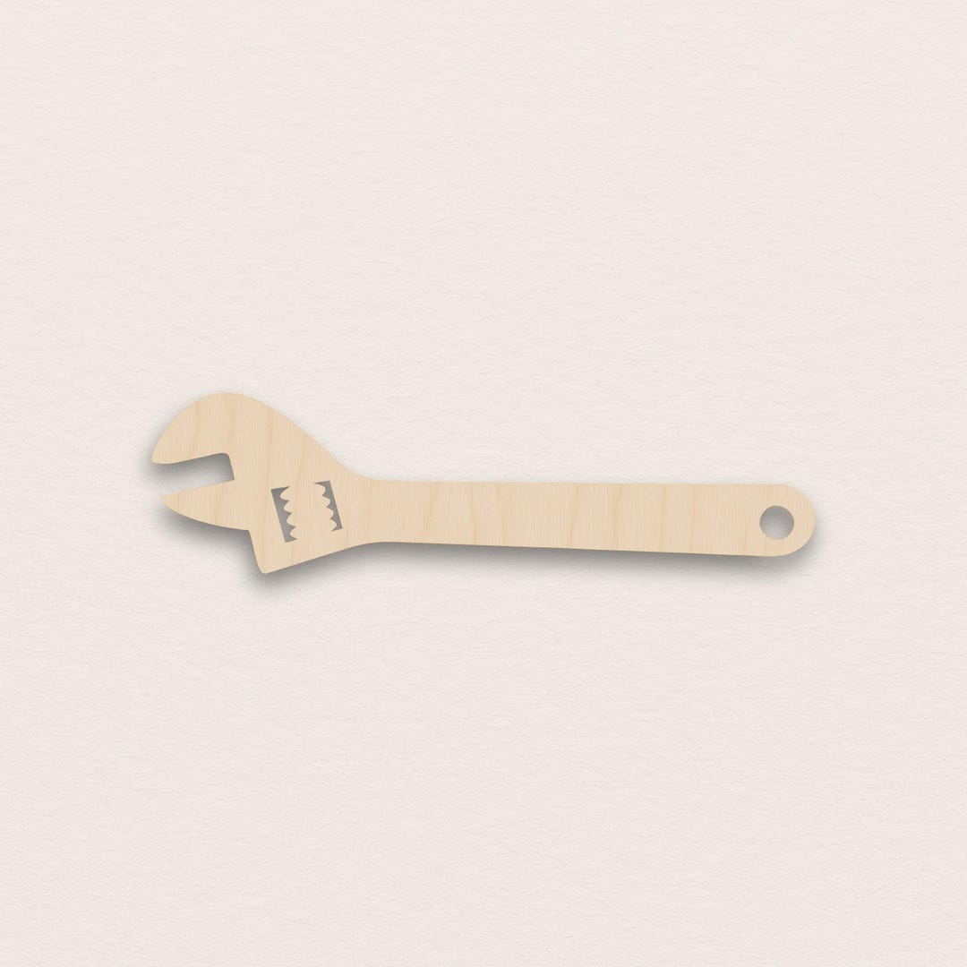 Monkey Wrench – Birch Plywood Wooden Blank (3mm) - Etsy