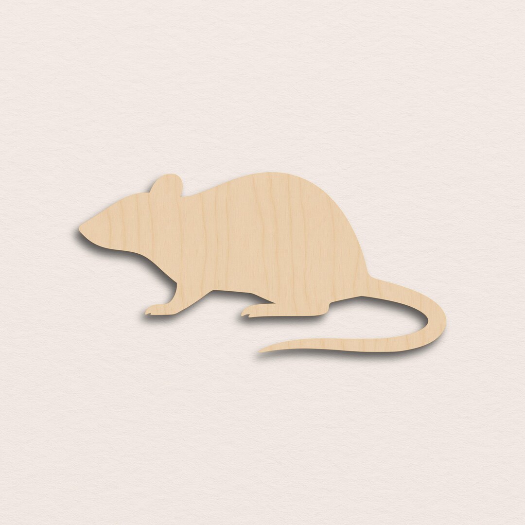 Rat – Birch Plywood Wooden Blank (3mm) - Etsy