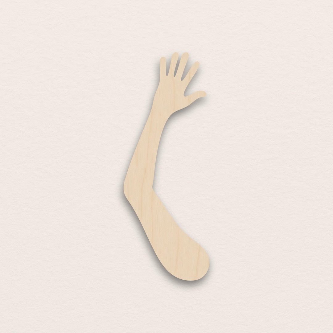 Arm – Birch Plywood Wooden Blank (3mm) - Etsy