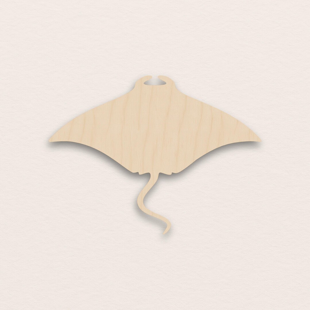 Sting Ray – Birch Plywood Wooden Blank (3mm) - Etsy