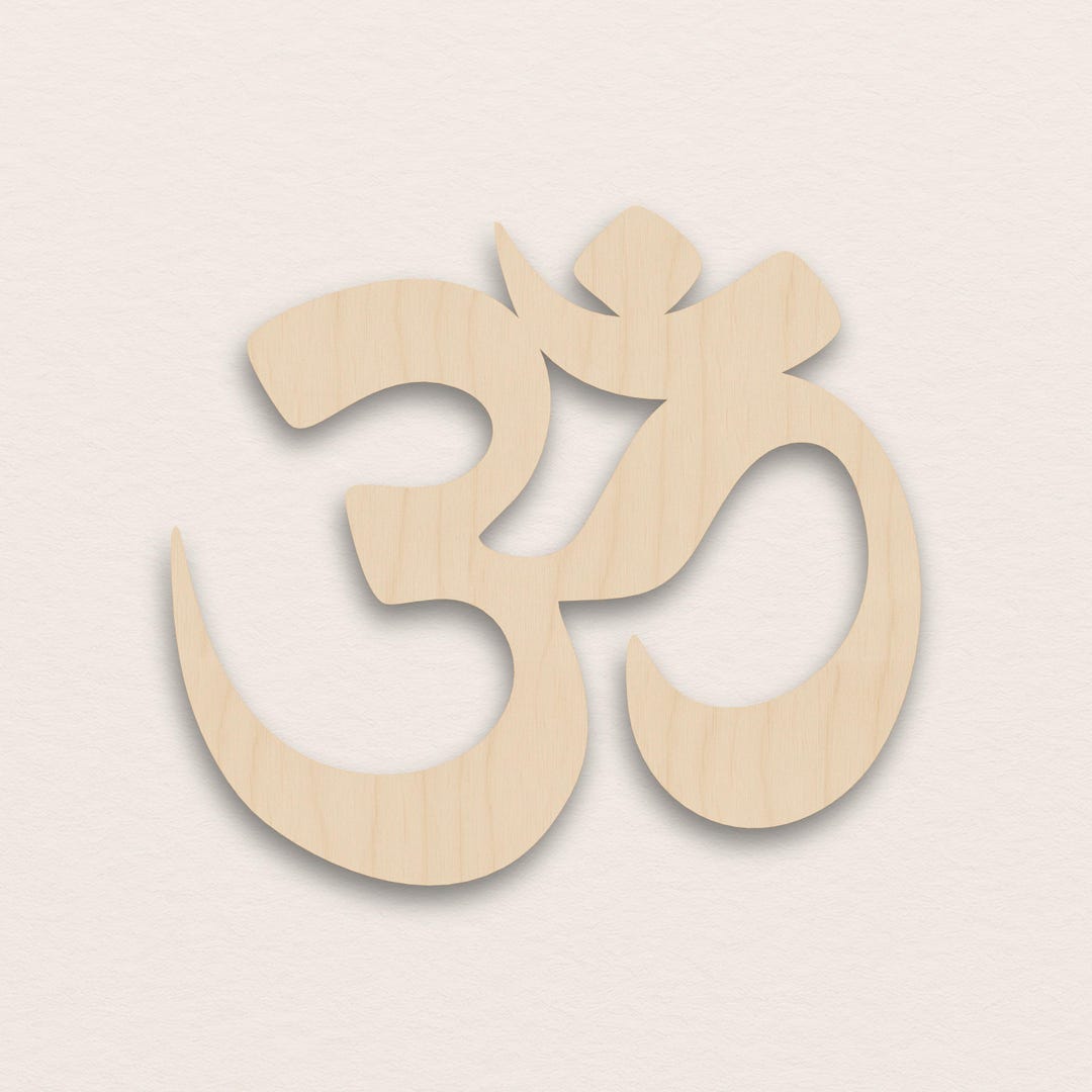 Om Symbol – Birch Plywood Wooden Blank (3mm) - Etsy
