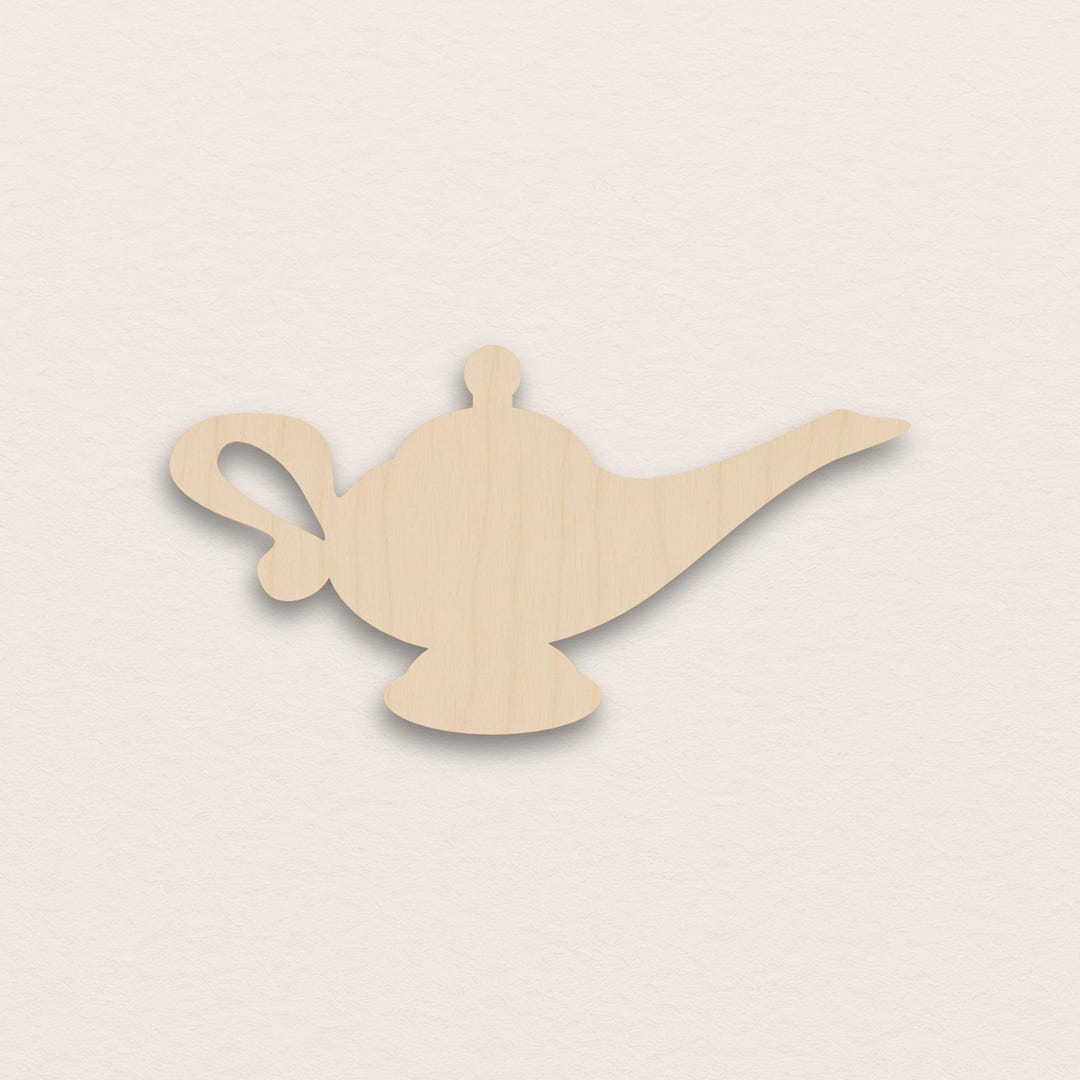 Genie Lamp – Birch Plywood Wooden Blank (3mm) - Etsy