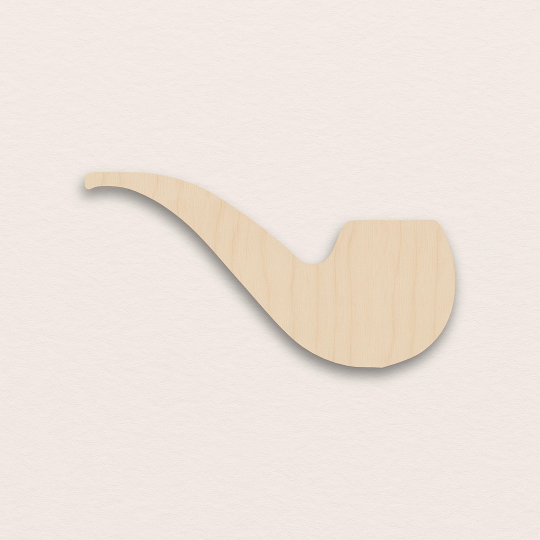 Smoking Pipe – Birch Plywood Wooden Blank (3mm) - Etsy
