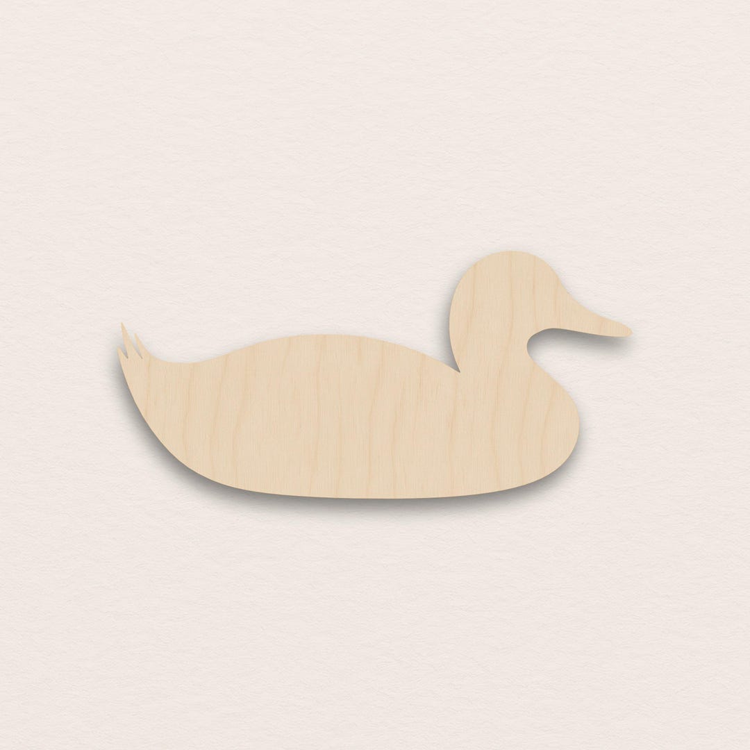 Duck – Birch Plywood Wooden Blank (3mm) - Etsy