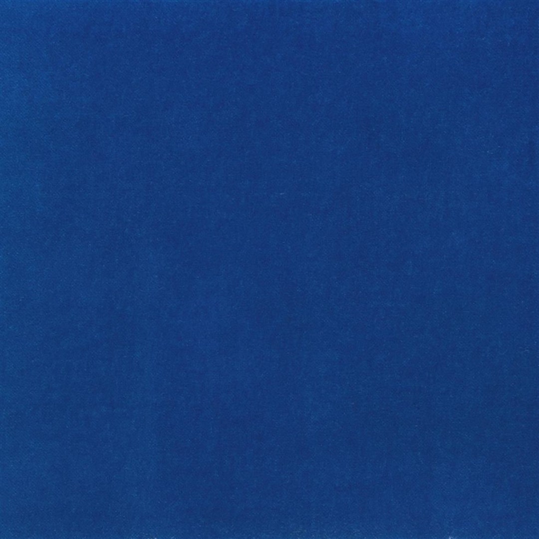 Ocean Blue Designers Guild Varese Velvet Backing Fabric - Etsy