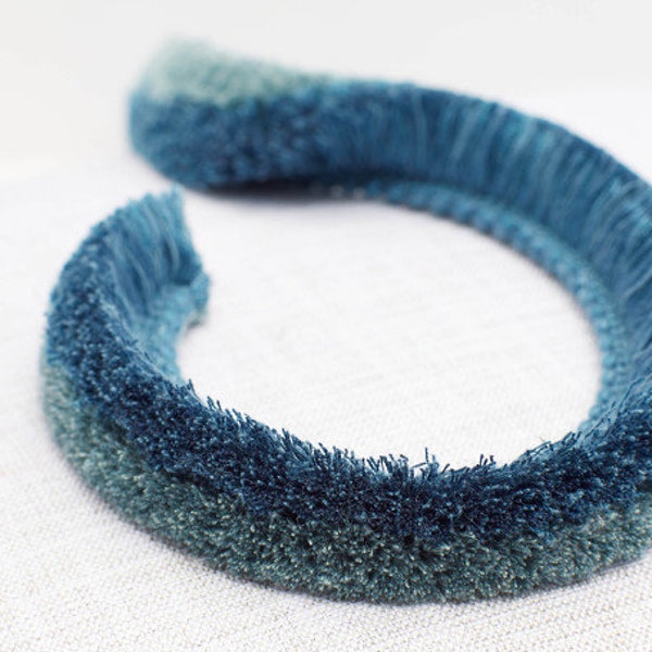 Fluffy Blue Trim - Etsy
