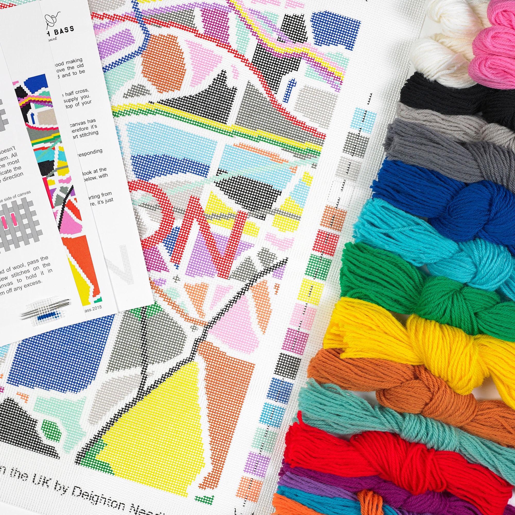 London Tube City Map Tapestry / Needlepoint in Half Stitch. 41 | Etsy UK