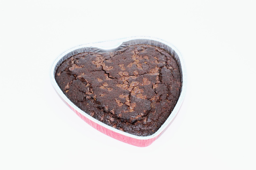 Organic Sourdough Chocolate 9 Inch Heart Cake - Etsy