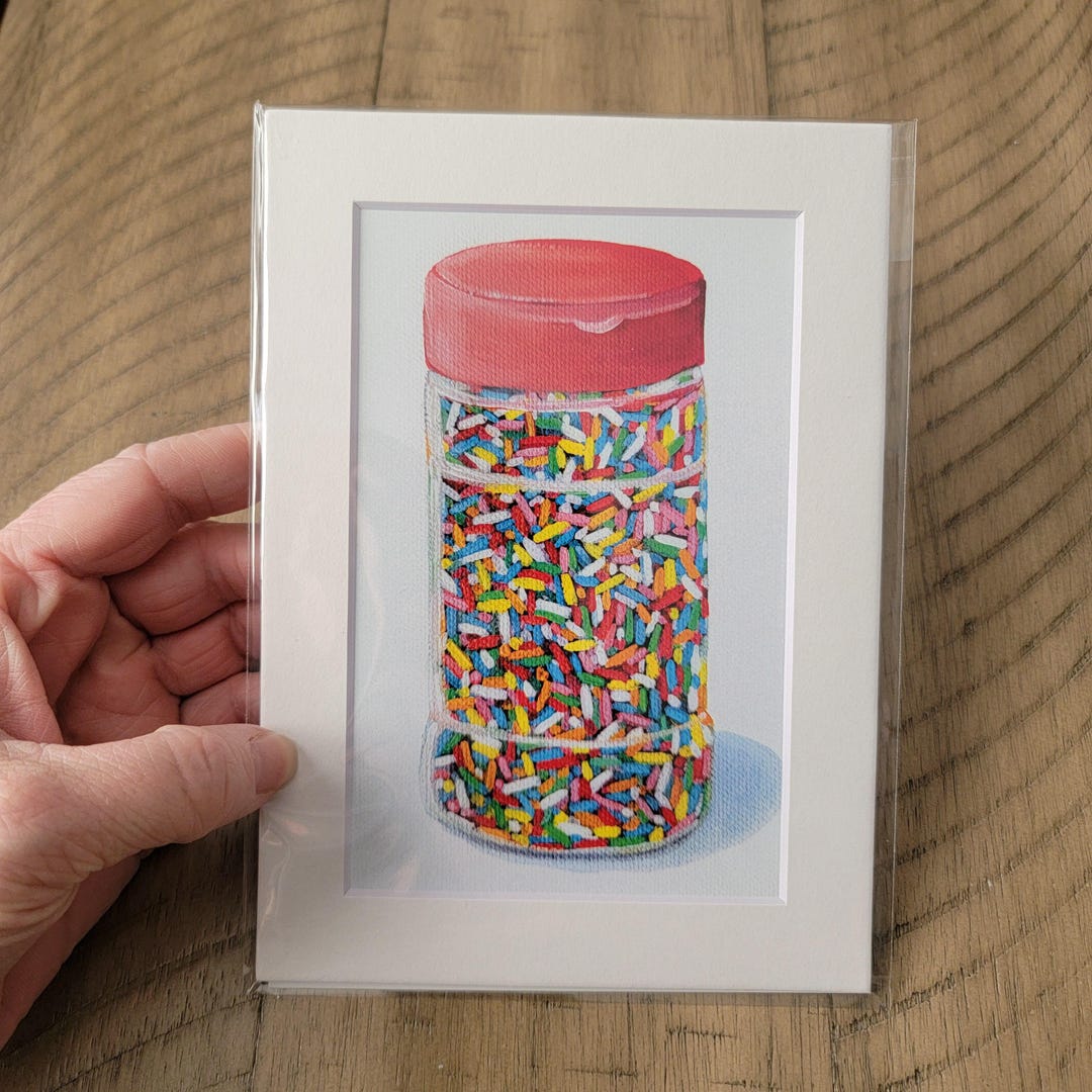 Sprinkles Bear Art Print - Etsy