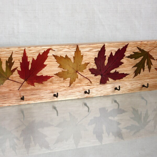 Epoxy and Wood Key Holder - Etsy