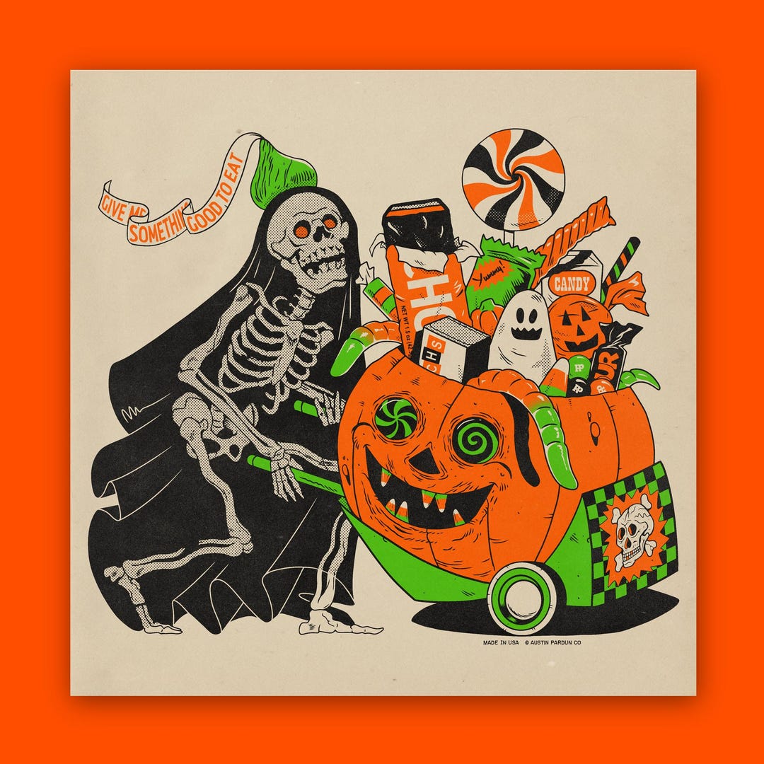 Candy Goblin Print Pre-order - Etsy