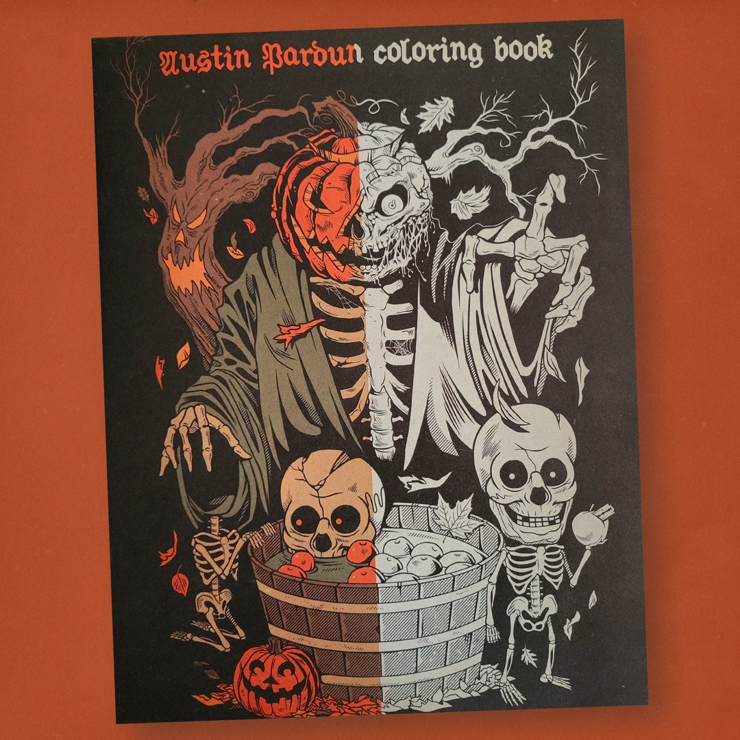 PREORDER Austin Pardun Coloring Book - Etsy