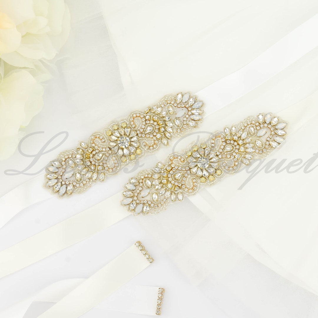 SALE Flower Girl Belt, Flower Girl Sash, Crystal Girls Belt, Dress Belt ...