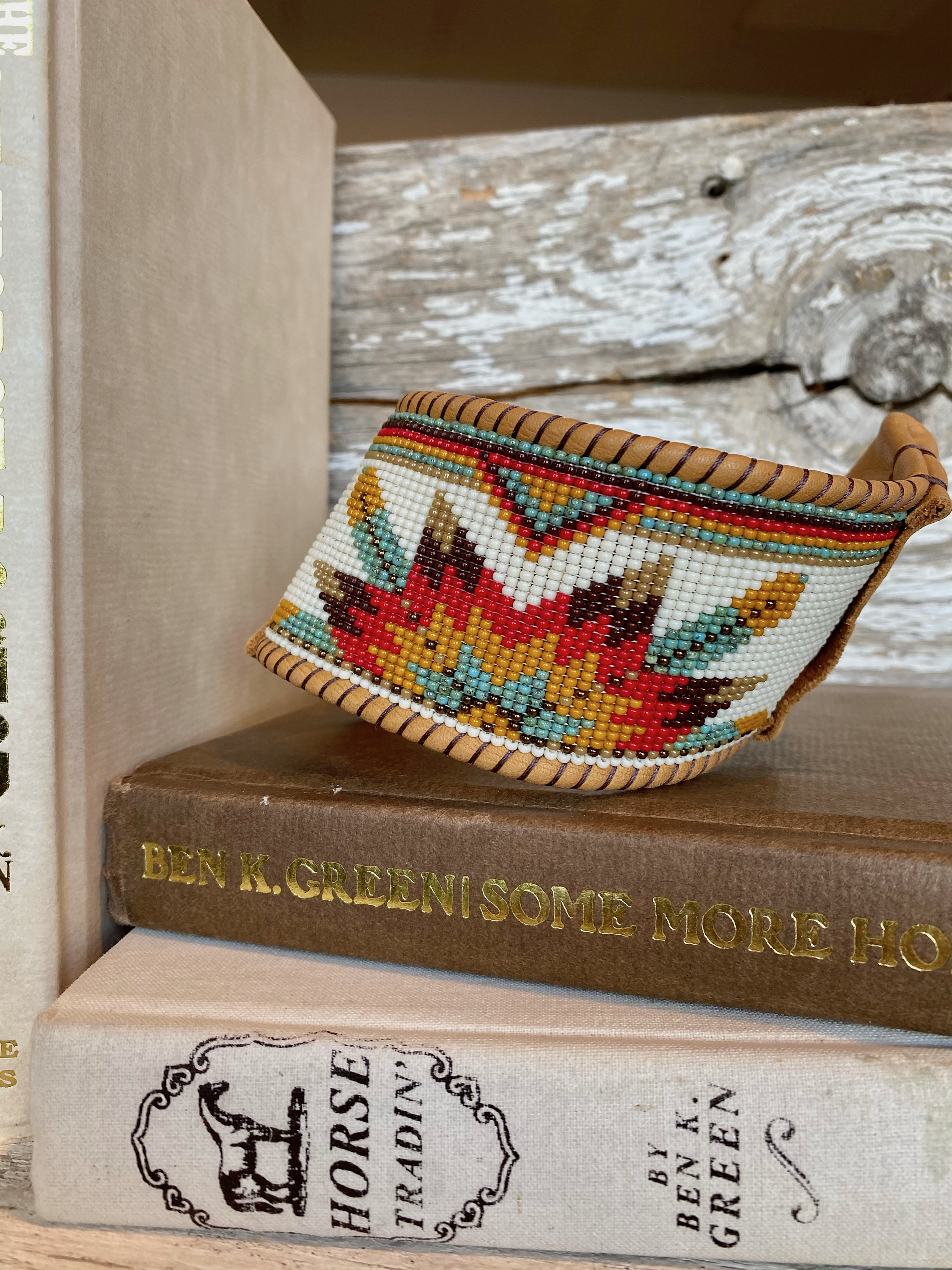 Mustard Rising Star Wide Beaded Bracelet - Etsy