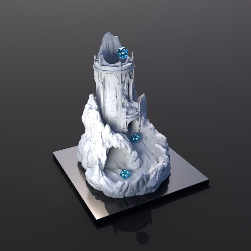 Fantasy Dice Tower Stl - Etsy