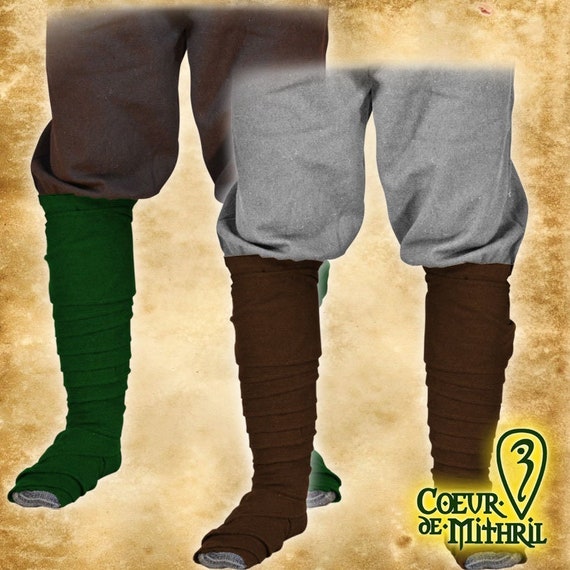 LARP Puttees Winingas Wool - Etsy