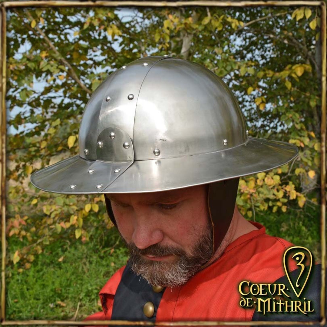 Medieval Chapel Helmet - Etsy