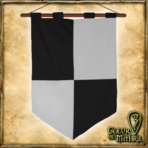 Medieval Peaked Banner - Etsy