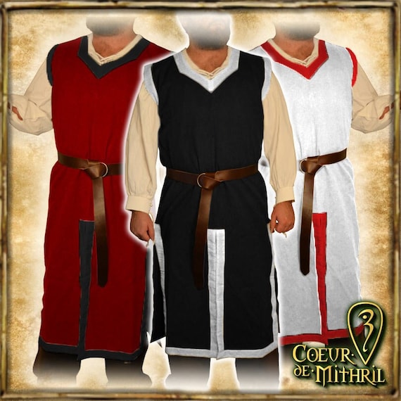 LARP Knight Tabard edged - Etsy