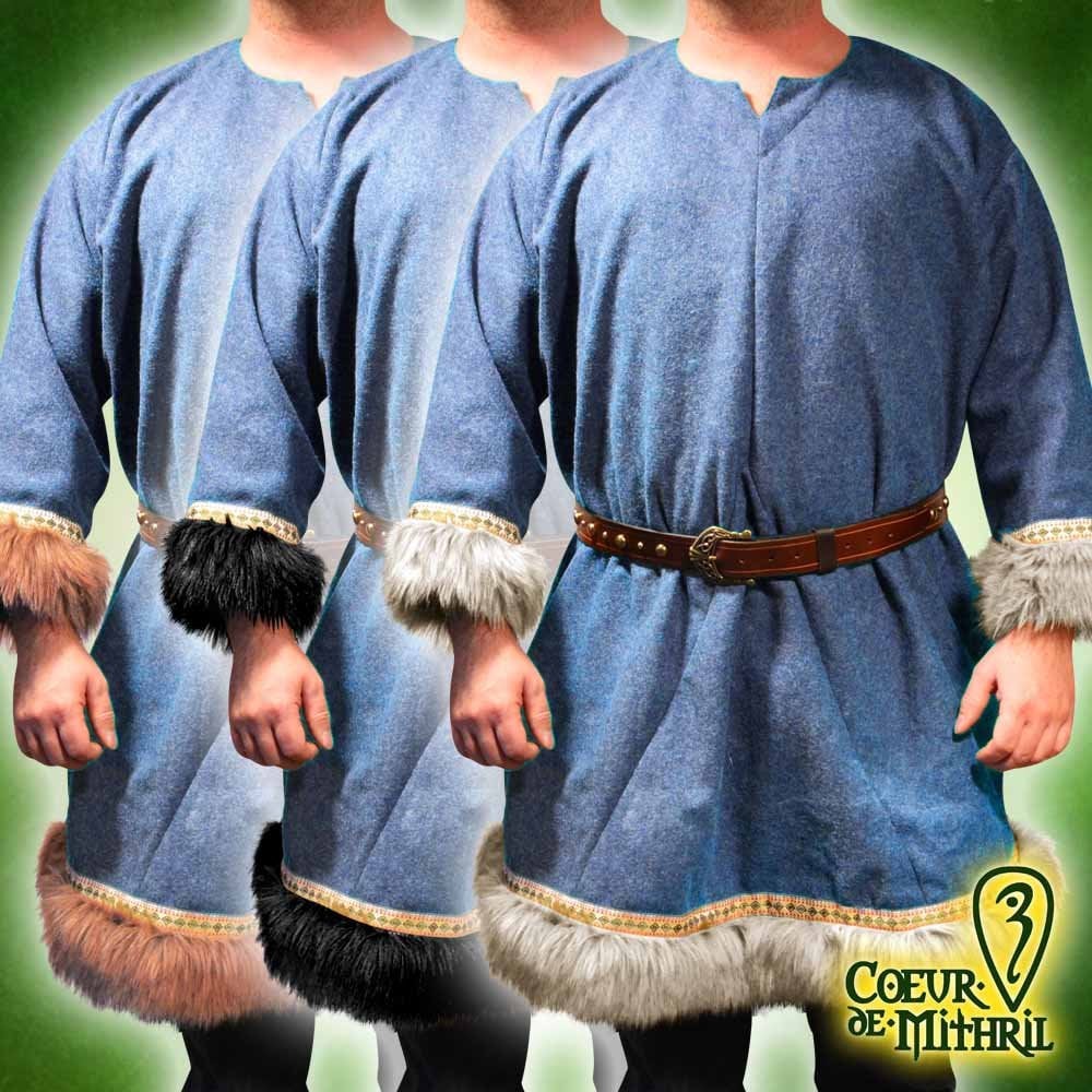 Tunic of Viking Jarl Light Blue - Etsy
