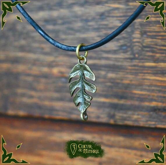 Necklace Leaf Pendant - Etsy