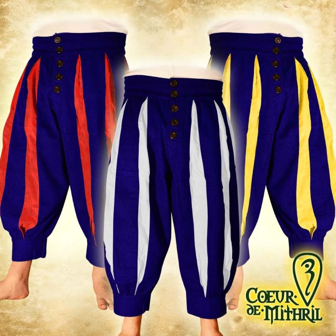 LARP Lansquenet Pants Blue - Etsy