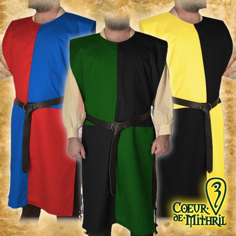 LARP Knight Tabard "quarter" - Etsy