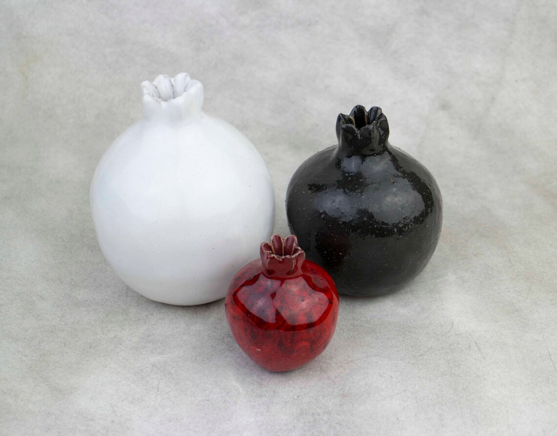 Handmade Ceramic Pomegranate Ceramics and Pottery Wedding - Etsy