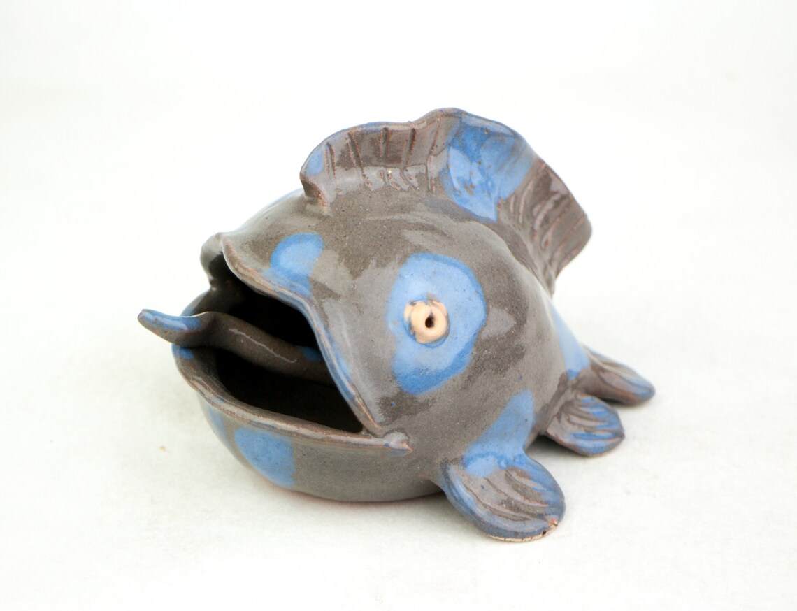 Fish Style Salt Pepper Cellar Handmade Fish Style Cellar - Etsy