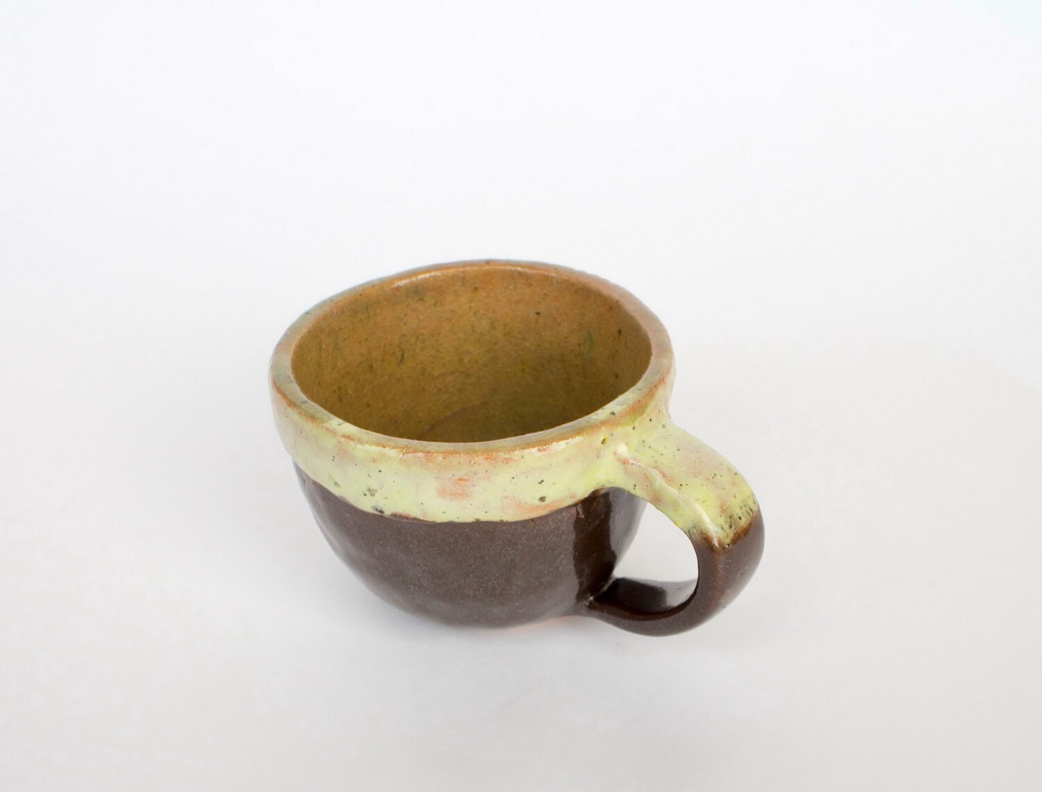 Handmade ceramic coffee tea cup one piece pinch pot ceramic | Etsy