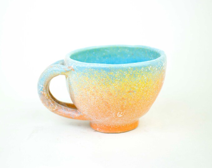 Handmade Ceramic Coffee Cup Pinch Pot Ceramic Ceramic Cup - Etsy