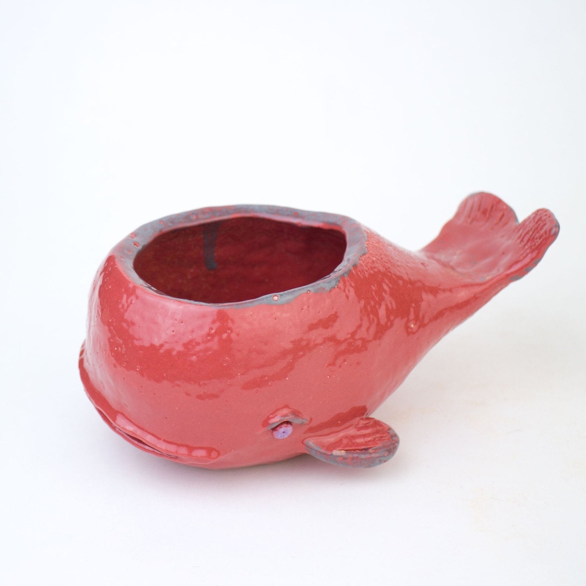 Animal planter whale whale pot whale ceramic pot ceramic | Etsy